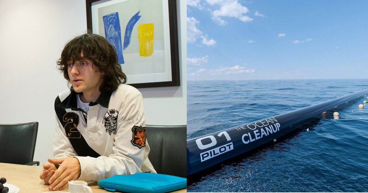 This Teenager's Ocean Cleaning Device Is About To Go Into The Water ...